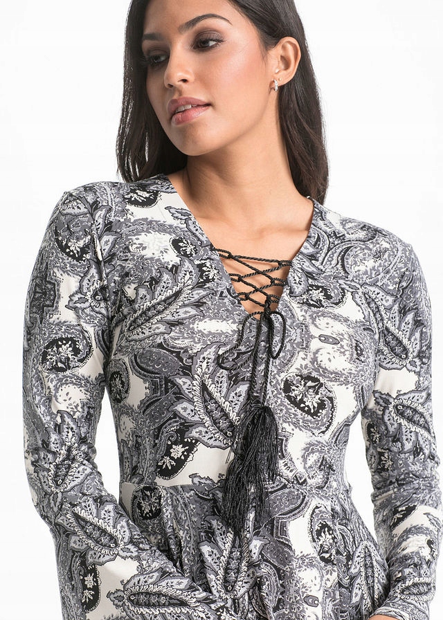 BONPRIX sukienka BODYFLIRT r. 32/34 - 7697291143 - oficjalne archiwum ...