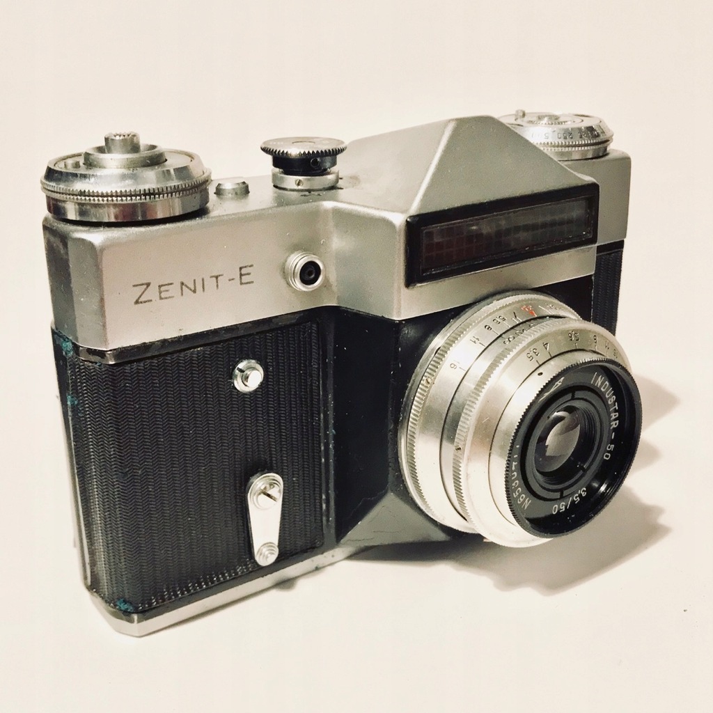 ZENIT E Aparat Lustrzanka INDUSTAR 50 obiektyw FUT - 7793417950 ...