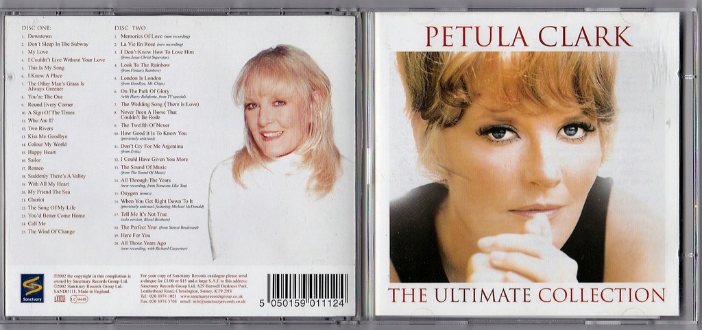 Petula Clark - The Ultimate Collection - 12864901350 - oficjalne archiwum Allegro
