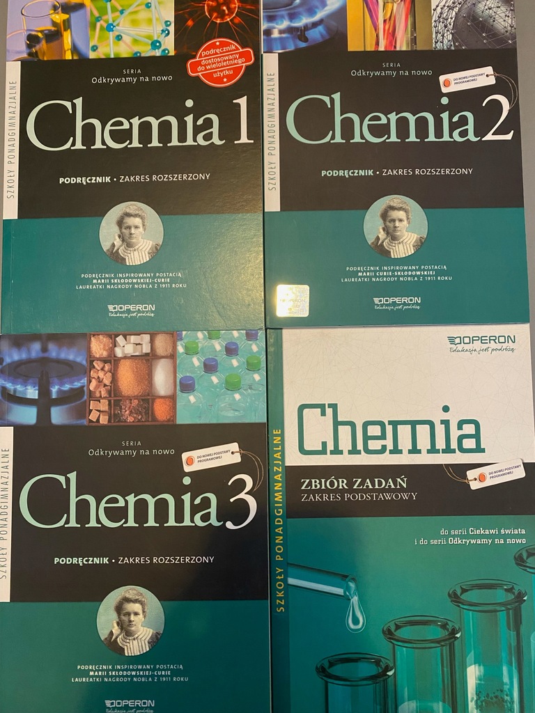 Chemia 1 2 3 + zbiór Operon Zakres rozszerzony nieorganiczna kinetyka - 15231854926 - oficjalne ...