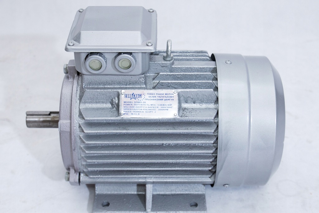 SILNIK ELEKTRYCZNY 3 FAZOWY 5KW 2800 - 5414798426 - oficjalne archiwum Allegro