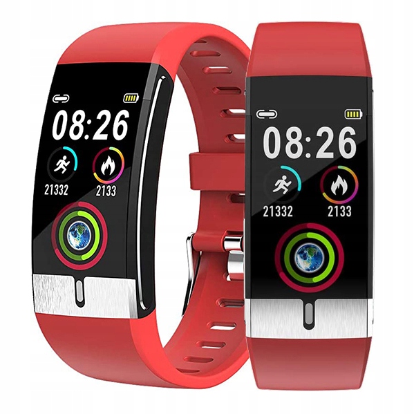 SMARTWATCH ZEGAREK SPORTOWY SMARTBAND PULS SPORT OPASKA SPORTOWA FIT DAMSKI - 9394177531 ...