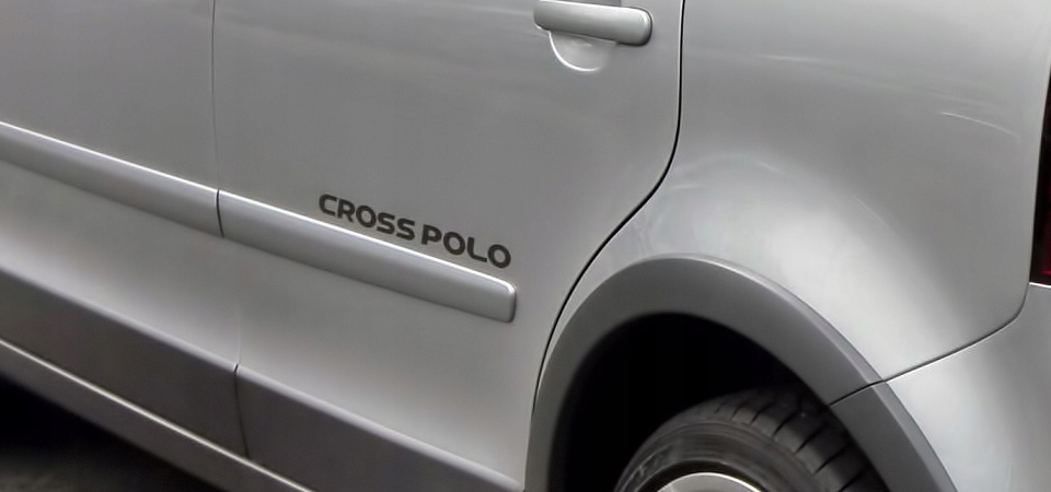 2 naklejki CROSS POLO naklejka VW VOLKSWAGEN HQ - 6952790821 ...