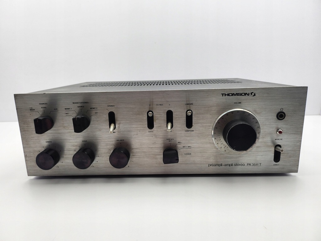 Wzmacniacz Unitra Fonica Thomson PA3511T / WS 403 - 16044343580 - oficjalne archiwum Allegro