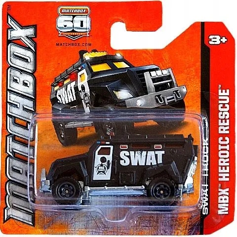 MATCHBOX AUTKO RESORAK SWAT TRUCK Y8942 MBX HEROIC RESCUE L ...