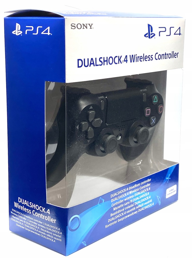 PAD SONY PS4 - DUALSHOCK 4 / NOWY ORYGINAŁ, CZARNY - 12492928457 ...
