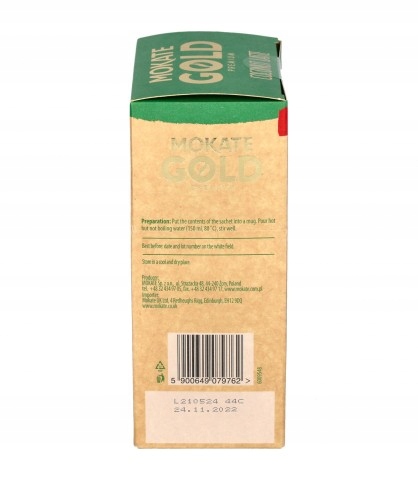 Mokate Gold Premium Latte Kokosowe Vege 112 g - 12355725434 - oficjalne archiwum Allegro