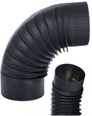 Kolano dymne kominowe 120mm piecowe do piec koza - 12521986965 - oficjalne archiwum Allegro