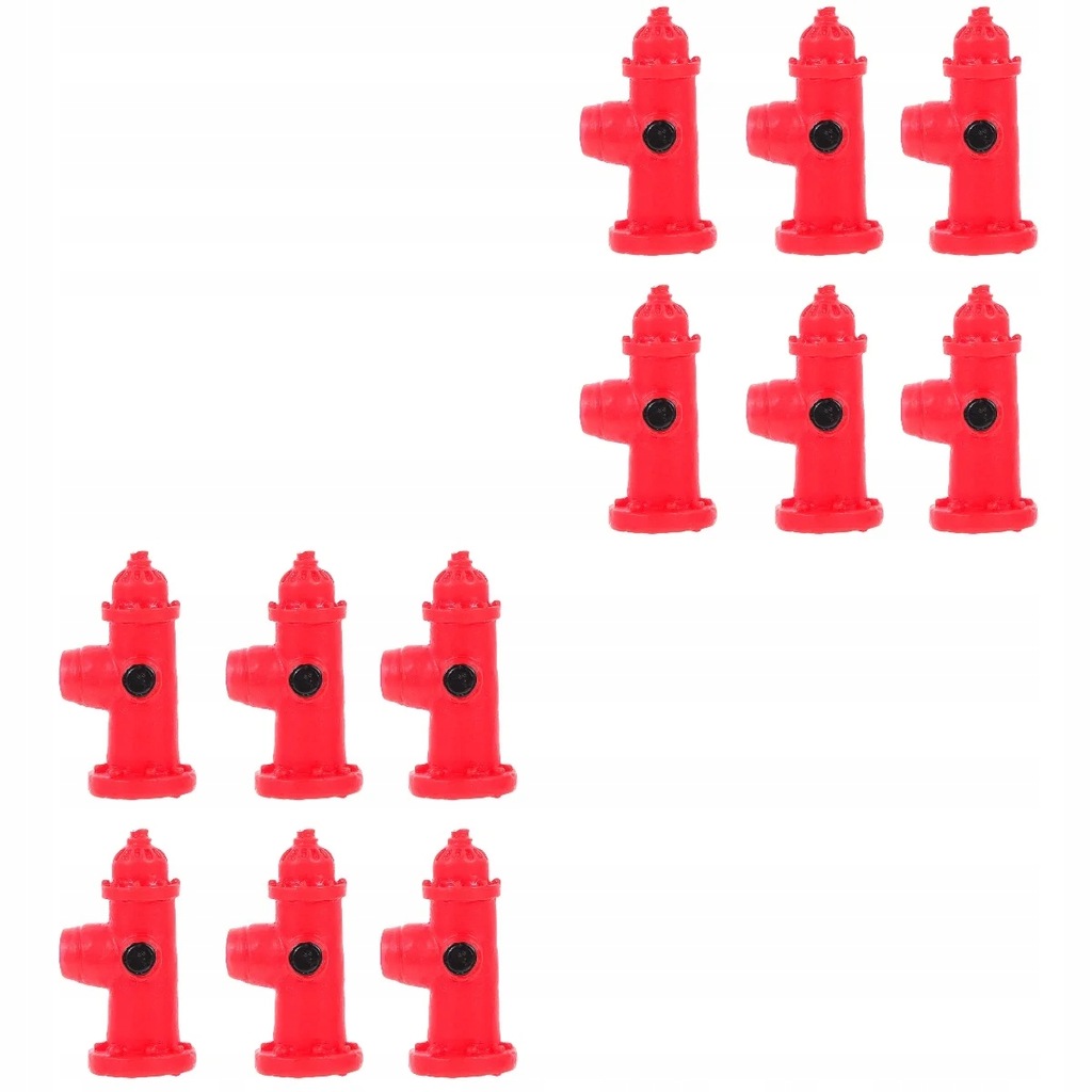 Fire Hydrant Small Car Trash Can Brain Toy 12 Pcs - 13740652285 ...