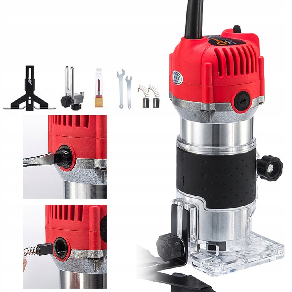 FREZARKA KRAWĘDZIOWA TRYMER 6.35mm 2300W 20000r - 11575333237 ...