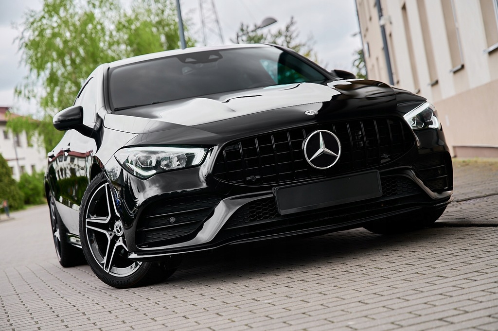 CLA AMG LINE __ PAKIET SHADOW __ GRILL PANAMERICA ___ SKÓRA/ALCANTARA ...