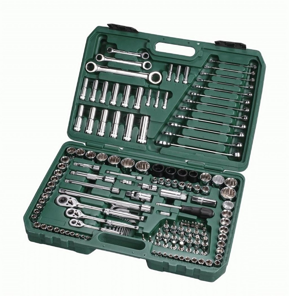 SATA 09510 ZESTAW 150 KLUCZY NASADOWYCH I PŁ-OCZK. - 6825214867 ...