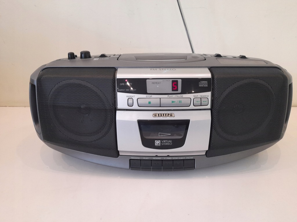 Radio FM odtwarzacz CD Aiwa CSD-ES225 magnetofon - 14020554888 ...