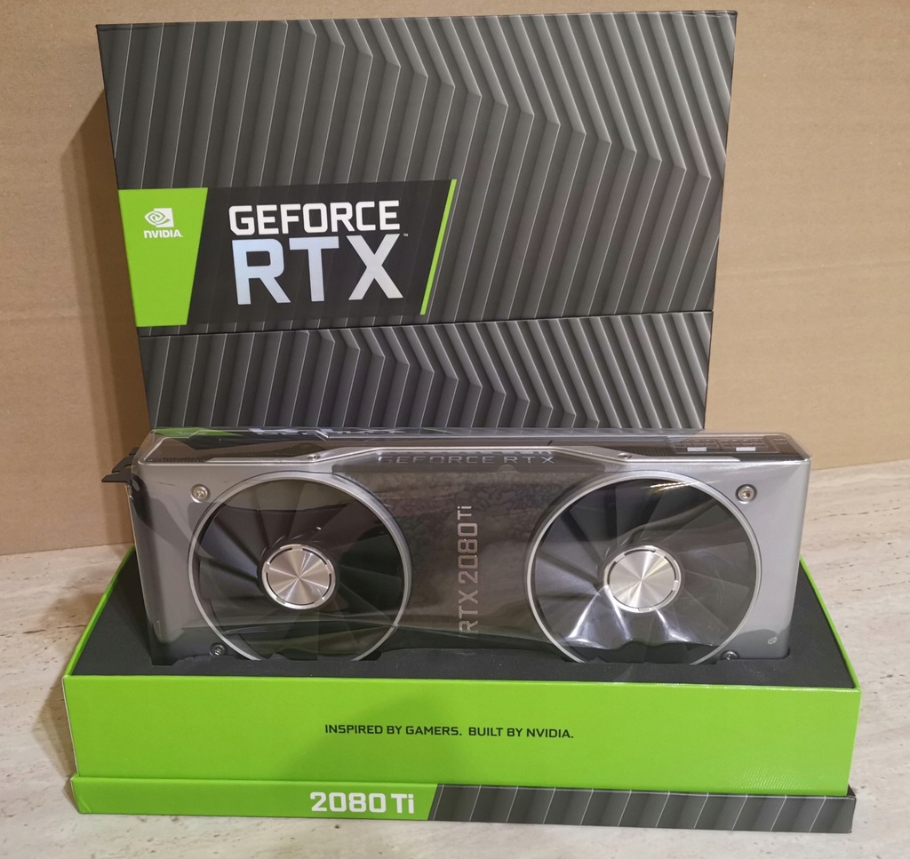 Nvidia GeForce RTX 2080 TI FOUNDERS EDITION NOWA!! - 7874955500 ...