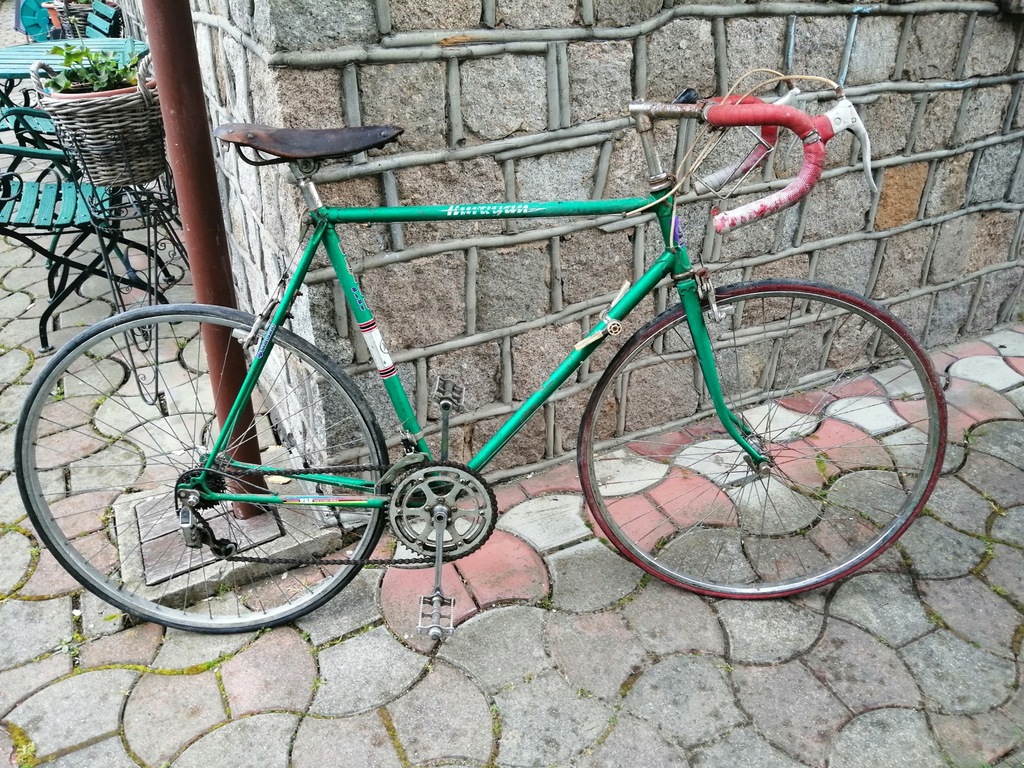Rower HURAGAN zabytkowy - 12139472176 - oficjalne archiwum Allegro