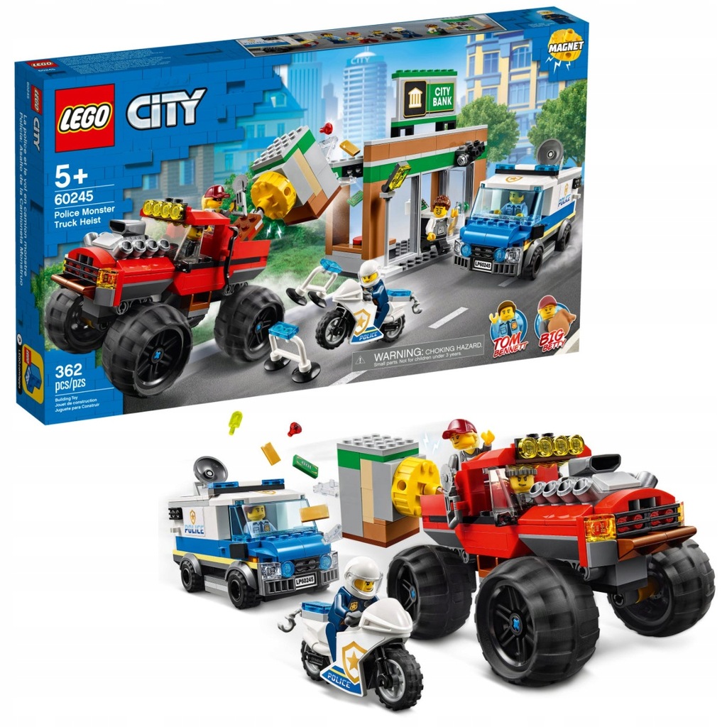LEGO City - Napad z Monster Truckiem (60245) - 10169441420 - oficjalne ...