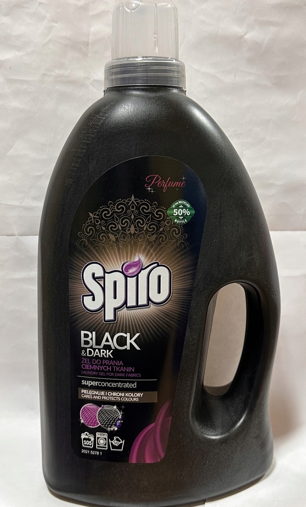 Żel do prania Spiro Black & Dark 3150ml ciemnych - 13246578758 ...