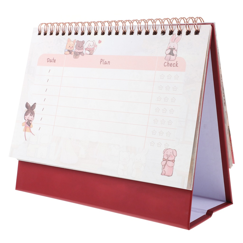 Folding Calendar Desk Decor Desktop Calendar - 14430456118 - oficjalne ...