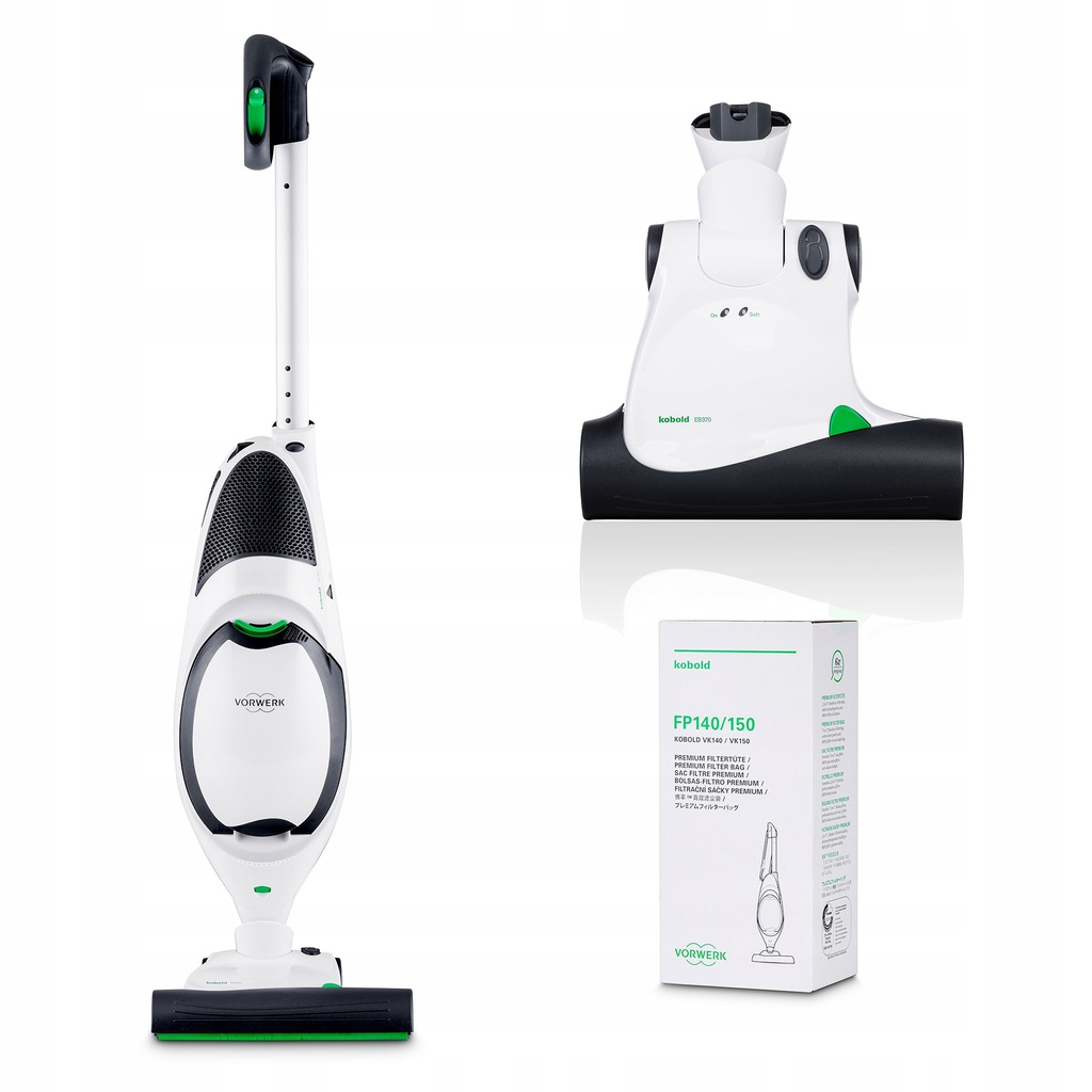 Zestaw Vorwerk Kobold VK150 + szczotka EB370 - 11598274484 - oficjalne archiwum Allegro