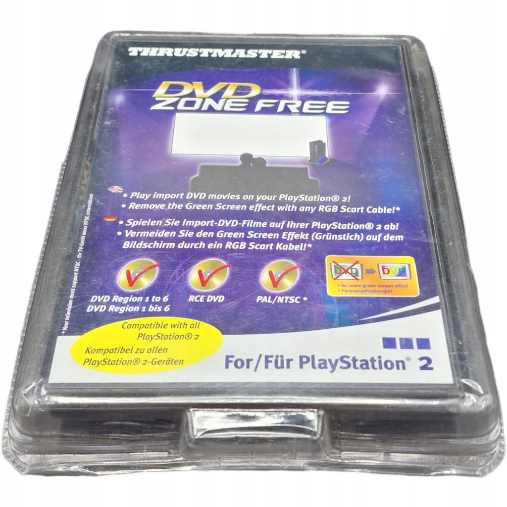 Thrustmaster DVD Zone Free , Region Free PS2 - 12417295963 - oficjalne ...