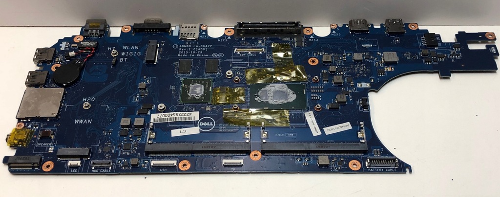 Płyta główna Dell Latitude E5570 LA-C642P - 15074751070 - oficjalne ...