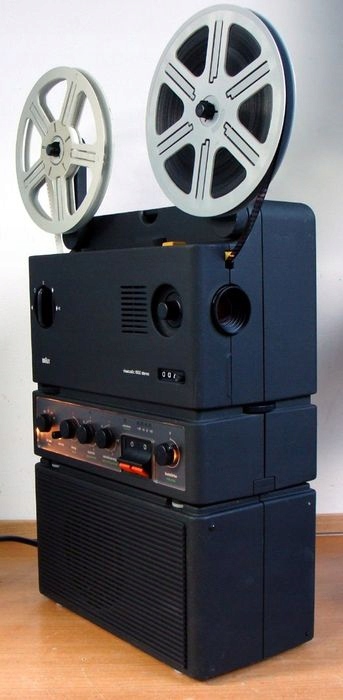 BRAUN VISACUSTIC 1000 Stereo Super 8mm Projektor - 13186911877 - oficjalne archiwum Allegro