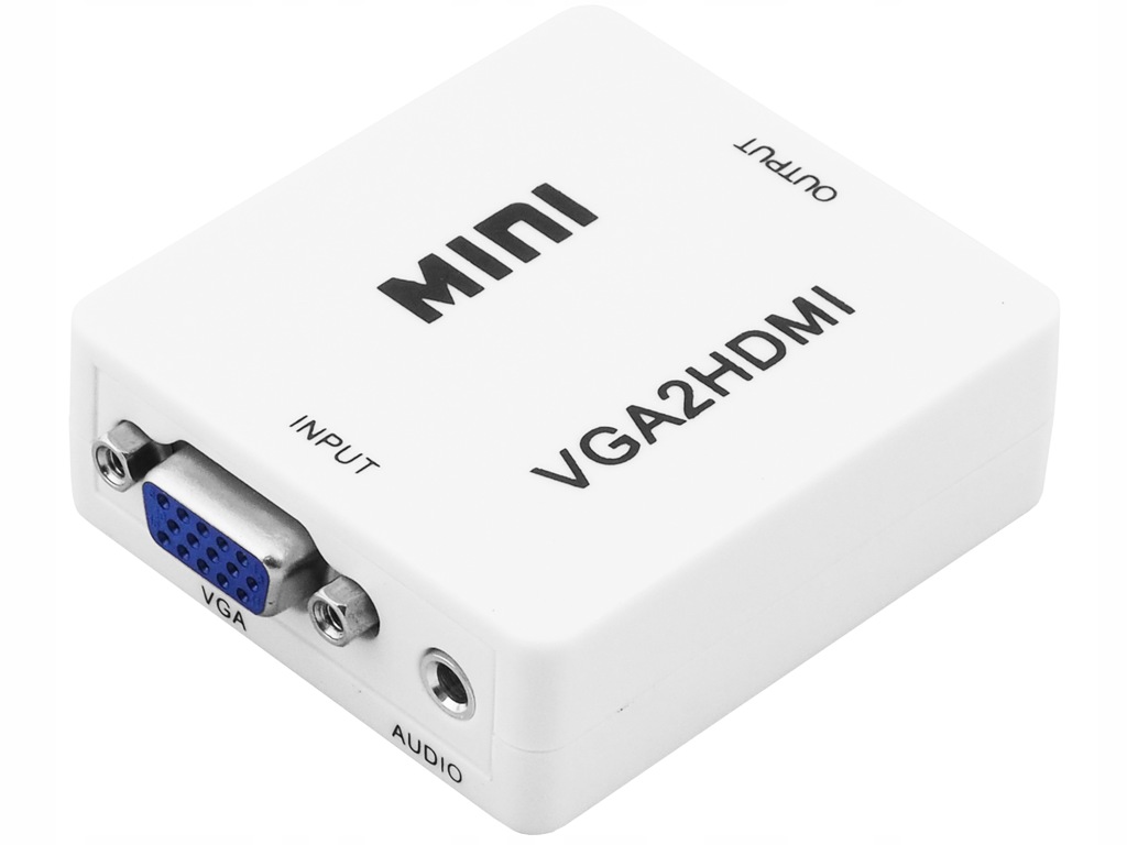 ADAPTER KONWERTER PRZEJŚCIÓWKA Z VGA NA HDMI - 13093043882 - oficjalne ...
