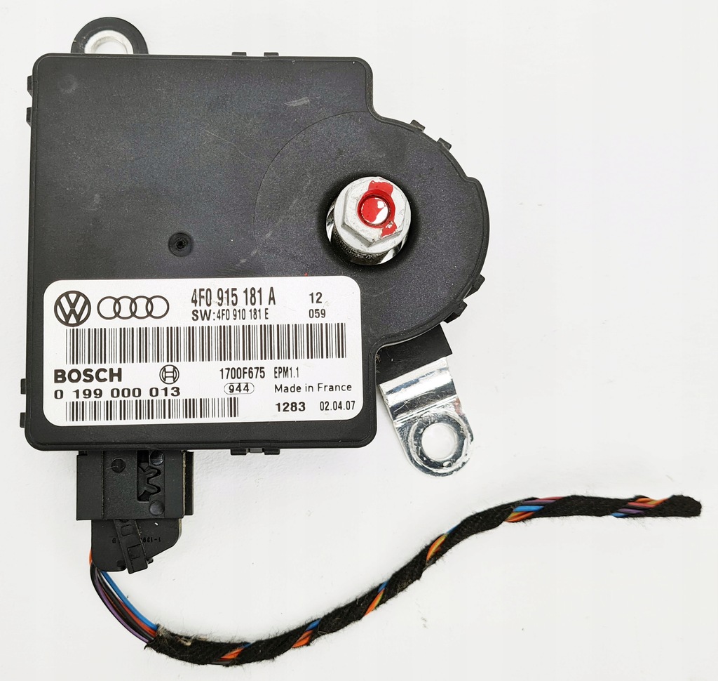 AUDI A6 C6 MODUŁ STEROWNIK AKUMULATORA 4F0915181A - 13327616258 ...