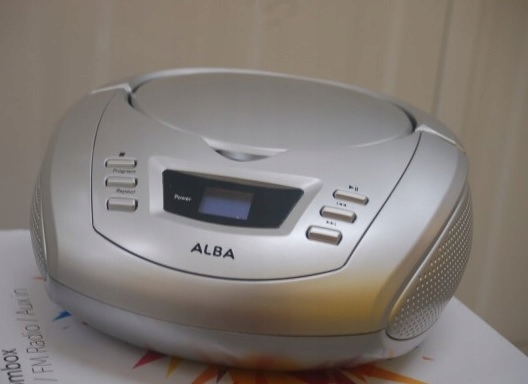 Radioodtwarzacz Boombox ALBA CD Radio Srebrny -OEM - 8724653789 ...