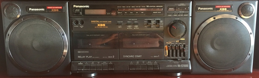 Radiomagnetofon Panasonic RX-CT900 - 8641342800 - oficjalne archiwum ...