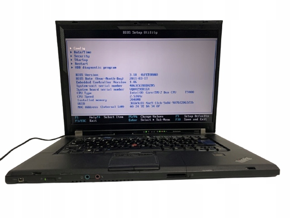 Lenovo ThinkPad W500 15'' T9400 2GB BIOS OK EA56 - 13394634842 ...
