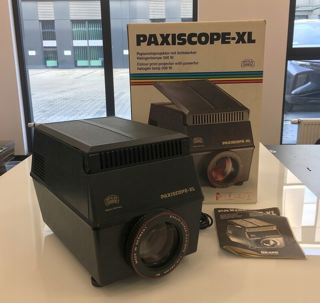 Episkop epidiaskop Braun Paxiscope XL - idealny - 13588024841 ...