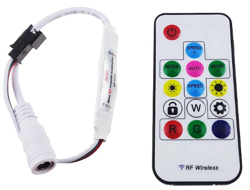 SP103E Mini-RF sterownik taśm LED RGB WS2812B - 6797355359 - oficjalne ...