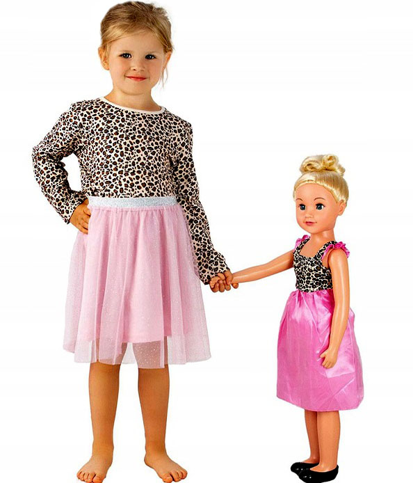 DUŻA LALKA CHODZĄCA KSIĘŻNICZKA 70 CM - 12638566622 - oficjalne ...