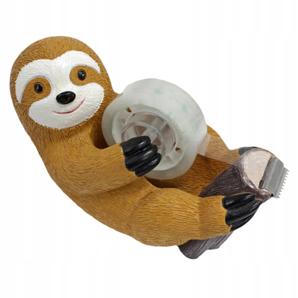 TAPE DISPENSER SMALL TAPE HOLDER SLOTH TAPE - 14392292184 - oficjalne ...