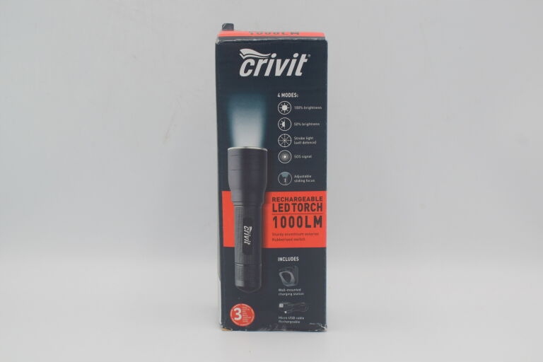 CRIVIT AKUMULATOROWA LATARKA LED, 1000 LM - 11962199157 - oficjalne ...