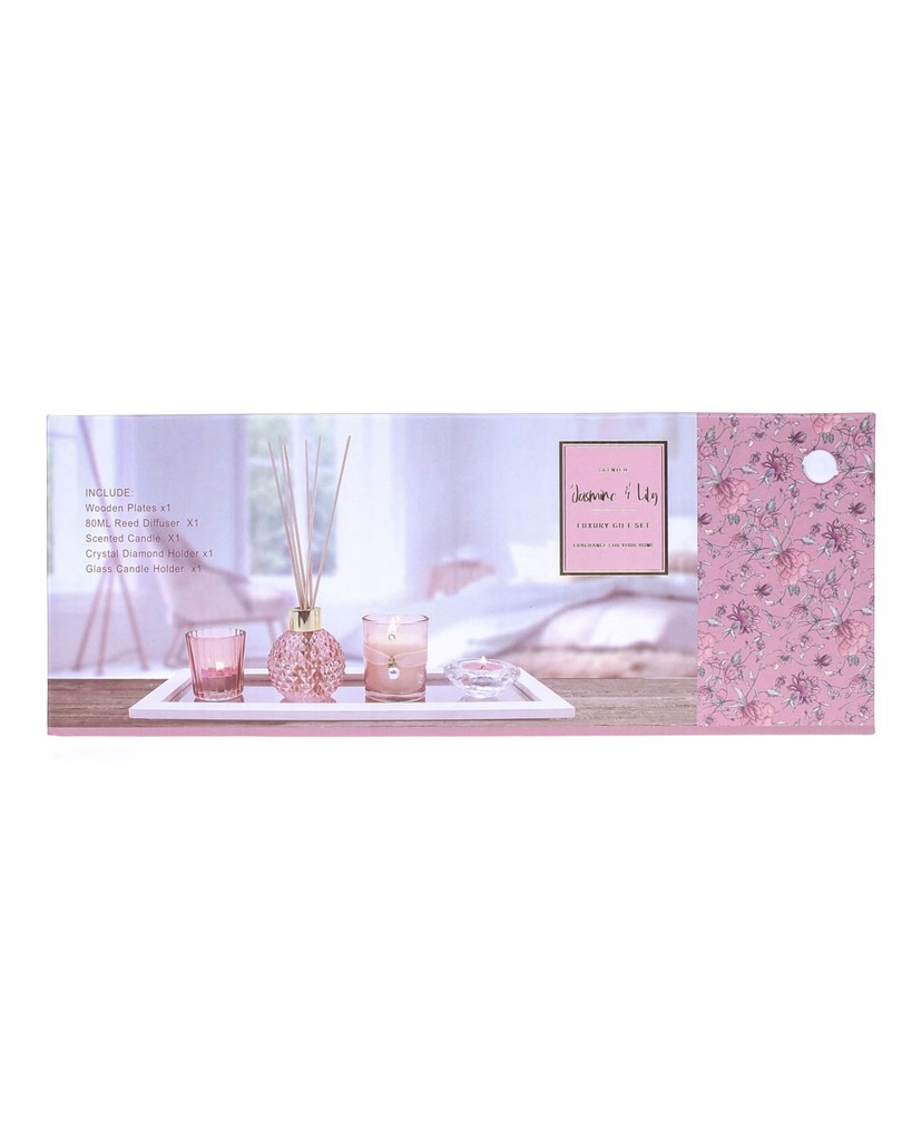 PEPCO Dyfuzor zapachowy z dekoracjami, 80 ml Różow - 11282675996 ...