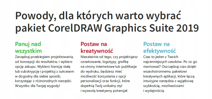 Купить CorelDRAW Graphics Suite 2019 PL BOX Corel DRAW: отзывы, фото и ...