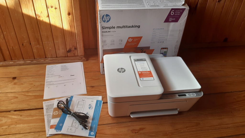 HP DeskJet 4100e drukarka automatyczny skaner - 11486244750 - oficjalne ...