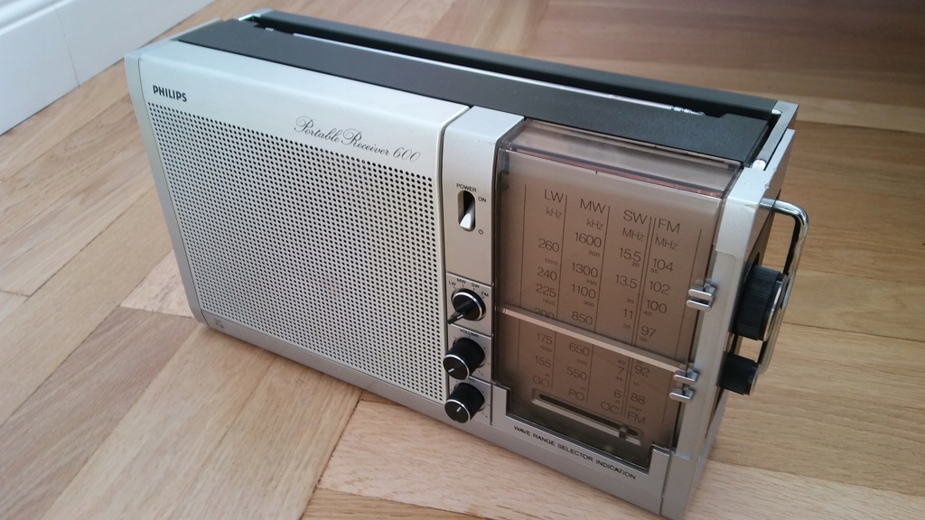 Retro Philips 600 vintage radio - 7871658030 - oficjalne archiwum Allegro