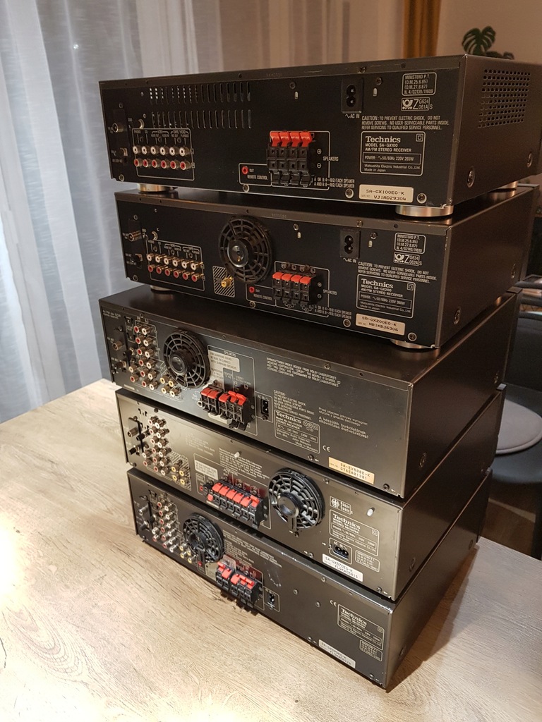 AMPLITUNER TECHNICS SA-GX200 made in japan - 11801259251 - oficjalne archiwum Allegro