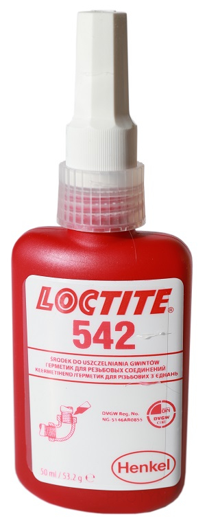 Loctite 542 Uszczelniacz gwintów rurowych 50ml - 7575477124 - oficjalne ...