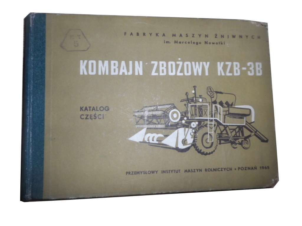 Kombajn zbożowy KZB-3B katalog części - 12002764491 - oficjalne ...