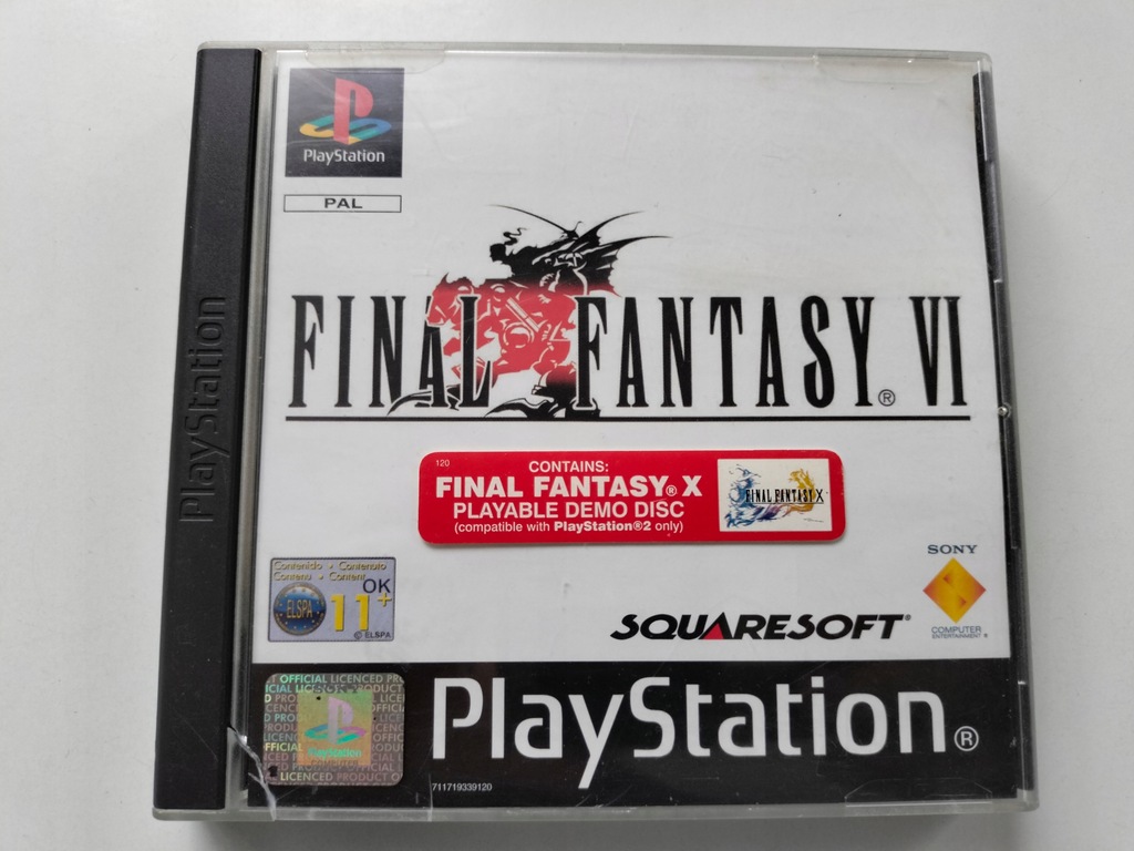FINAL FANTASY VI PSX PS1 PAL * ENG - 13215953176 - oficjalne archiwum ...