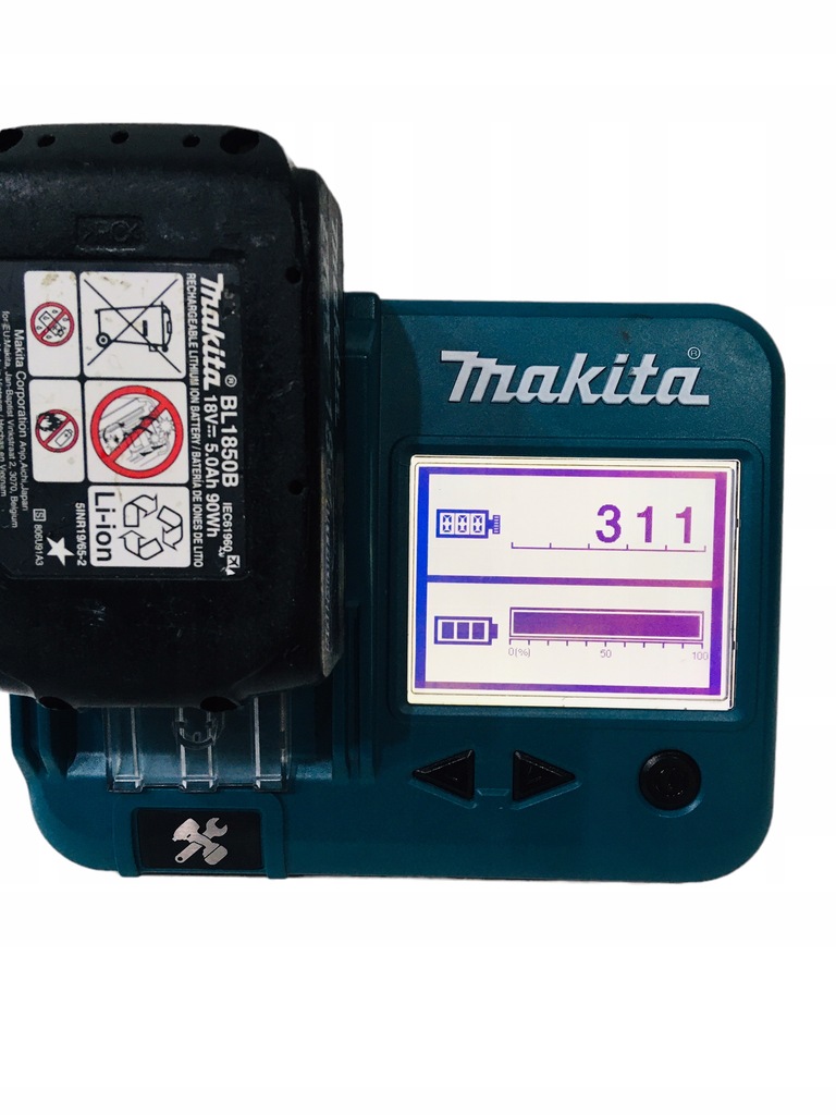 Makita BL1850B AKUMULATOR BATERIA 18V 5,0AH - 12673558692 - oficjalne archiwum Allegro