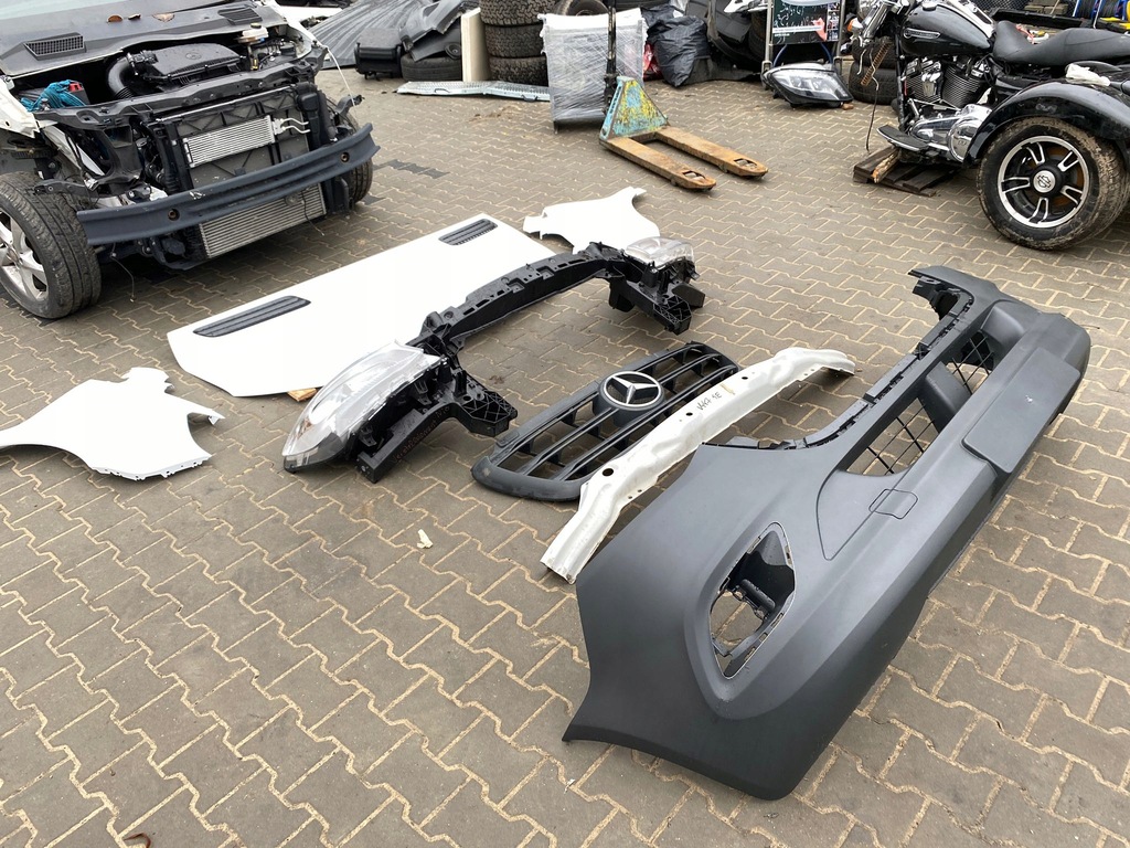 MERCEDES SPRINTER 907 18- KOMPLETNY PRZÓD 147 - 13113531515 - oficjalne ...