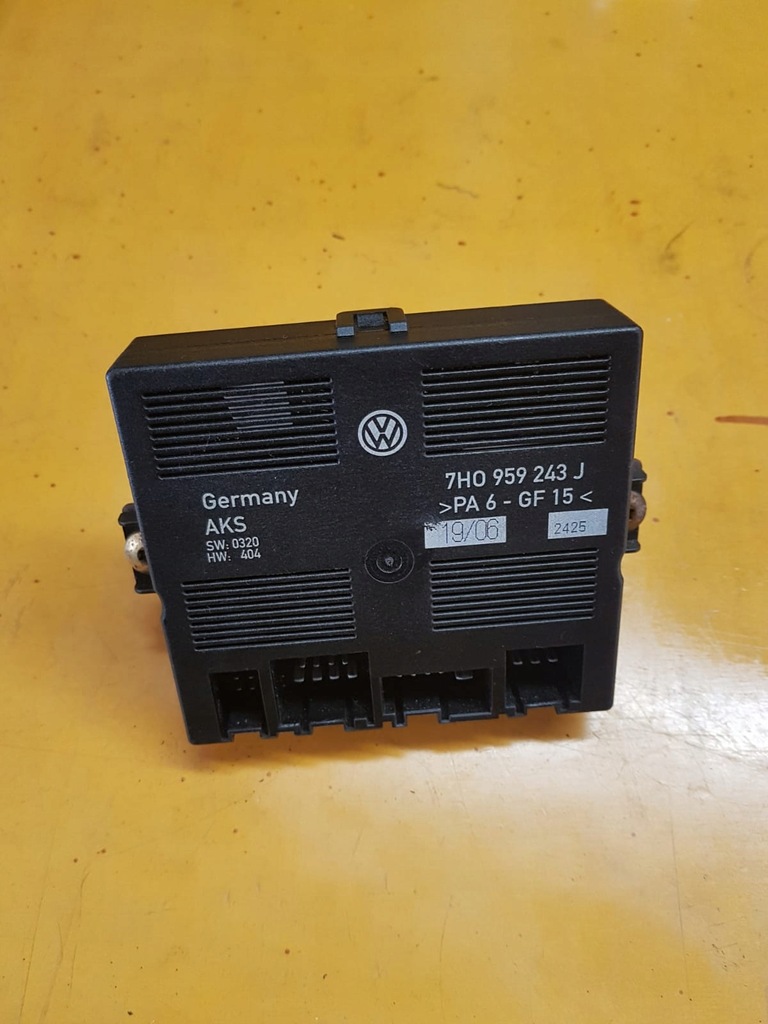 VW T5 MODUŁ DRZWI PRZESUWNYCH STEROWNIK 7H0959243J - 9454831907 ...