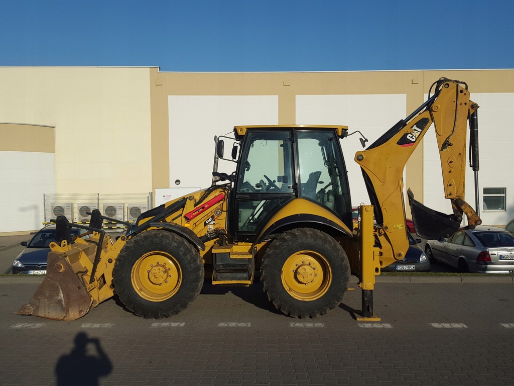 CAT 444 F 2013r 432 444F NOWE OPONY Caterpillar - 7728263172 ...