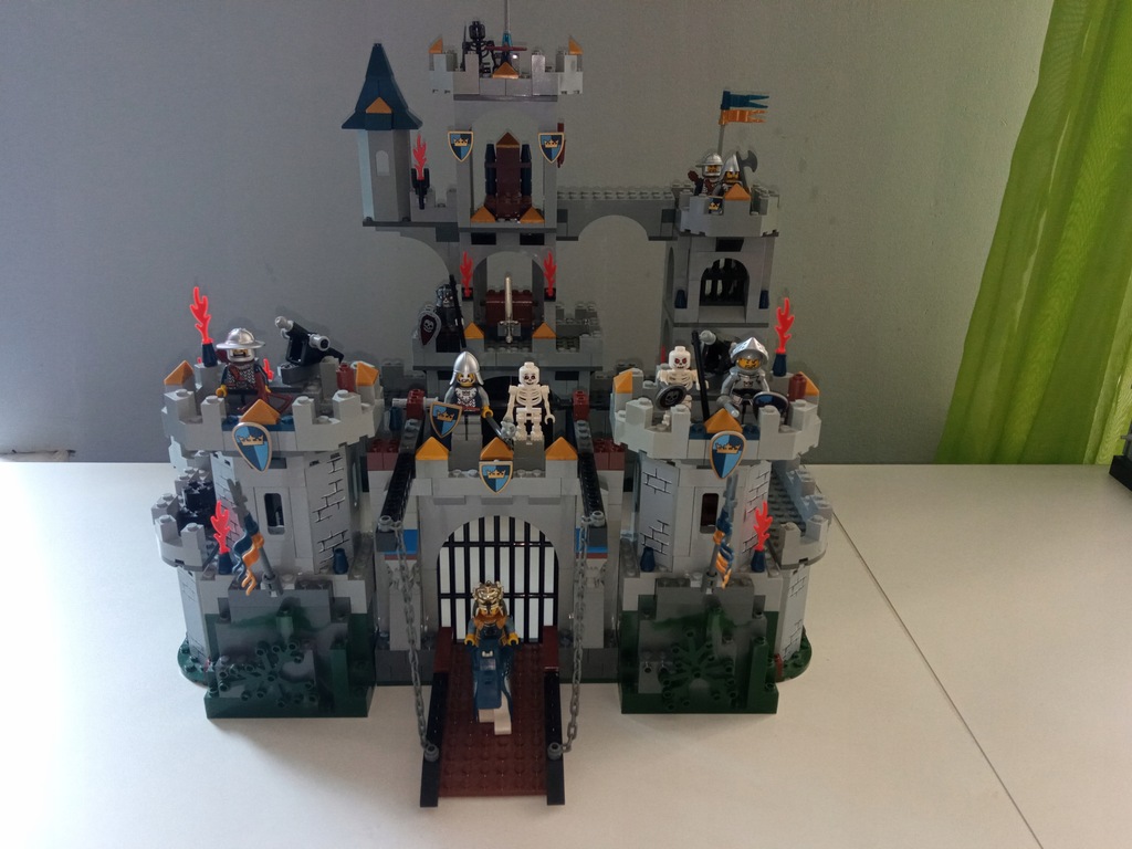 lego castle 7094 - oblężenie zamku króla BEZ SMOKA - 12912200612 ...