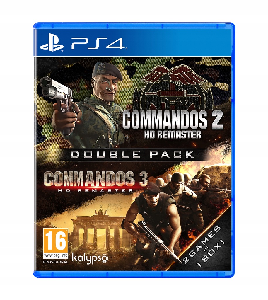 Commandos 2 & Commandos 3 HD Remaster PS 4 - 12505361177 - oficjalne ...